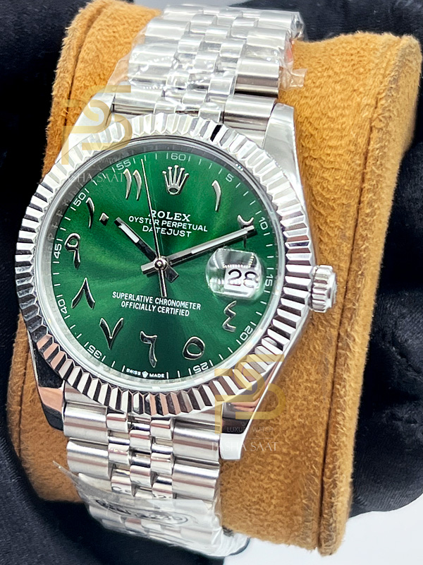 Rolex Datejust 41 126334 Green Arabic Dial PashaSaat Rolex Datejust 41 126334 Green Arabic Dial PashaSaat